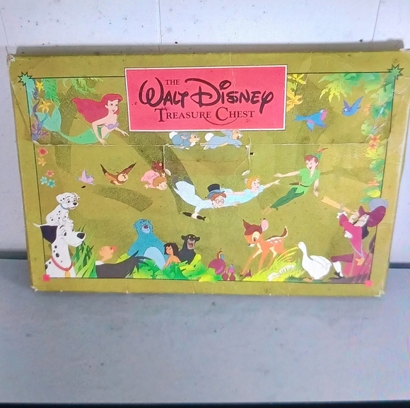 Disney | Toys | Vtg The Walt Disney Treasure Chest Books | Poshmark